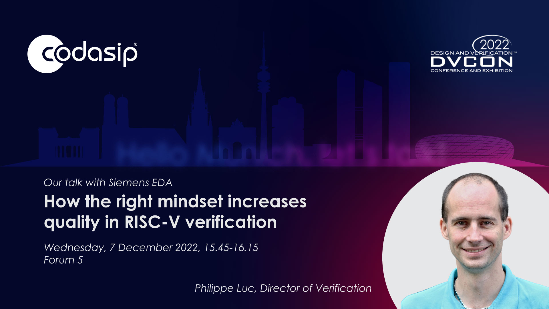 DVCon Europe - Codasip