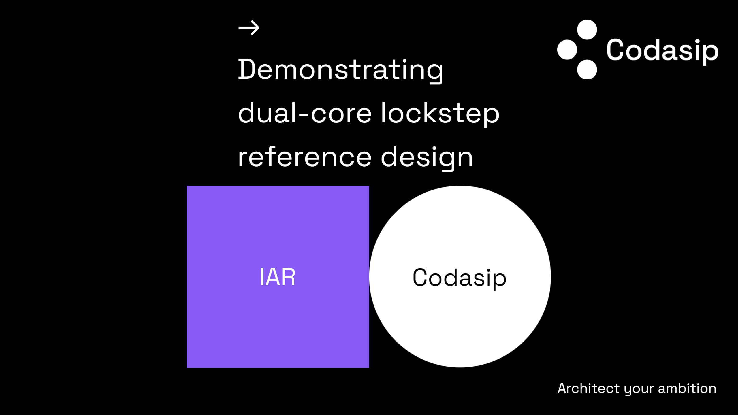 Codasip And Iar Demonstrate Dual Core Lockstep For Risc V Codasip