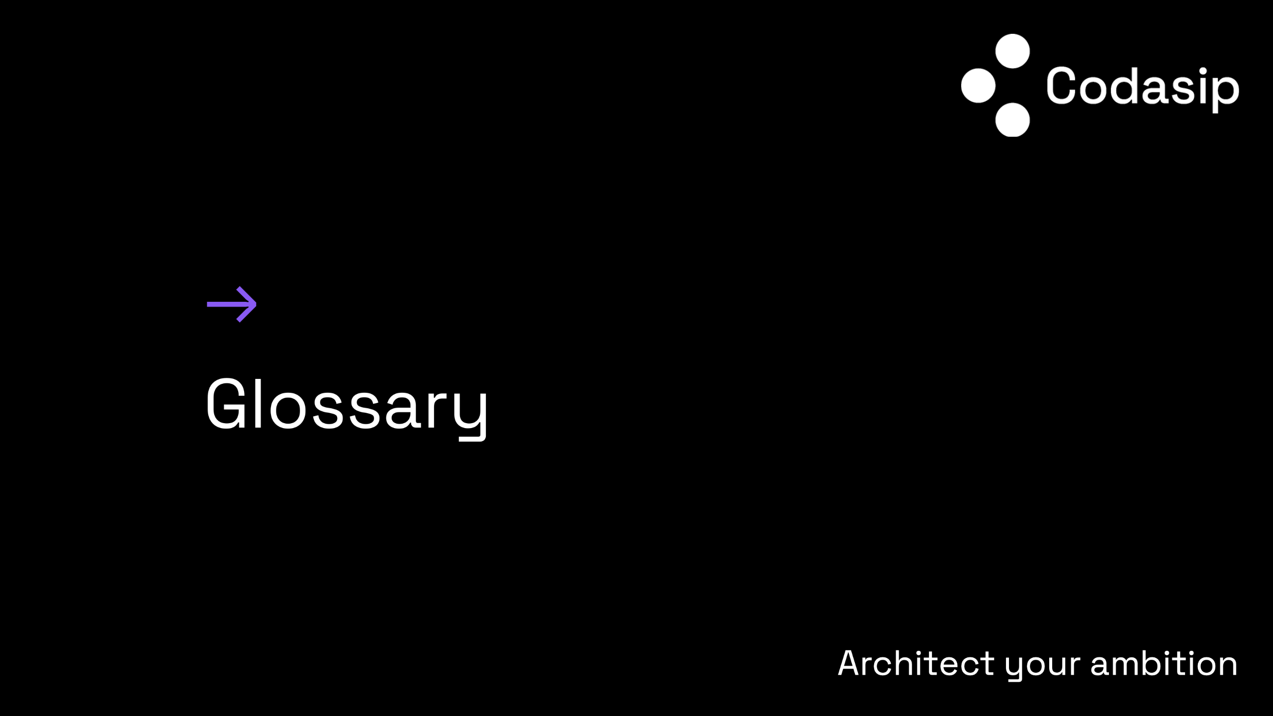 Codasip Glossary - RISC-V and semiconductors