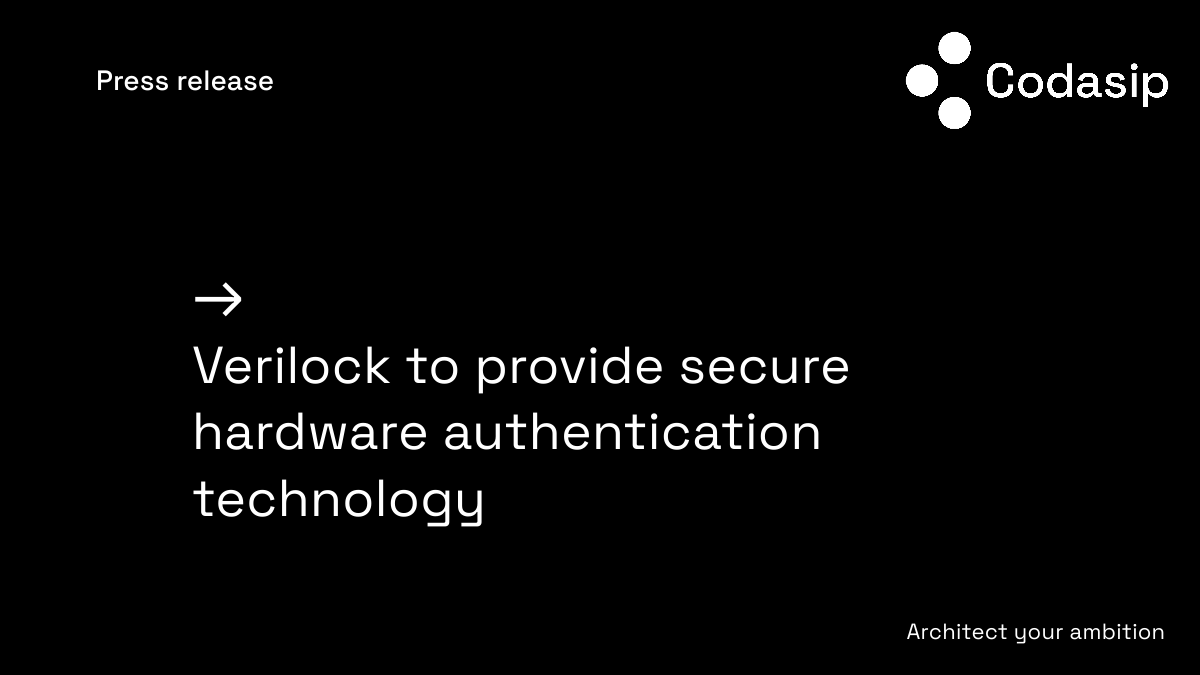 Verilock to provide secure hardware authentication technology