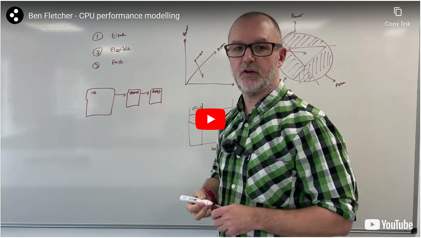 Ben Fletcher - CPU performance modelling - Codasip