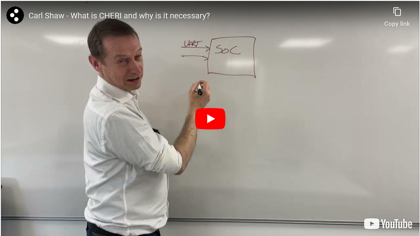 Carl Shaw - What is CHERI and why is it necessary? - Codasip