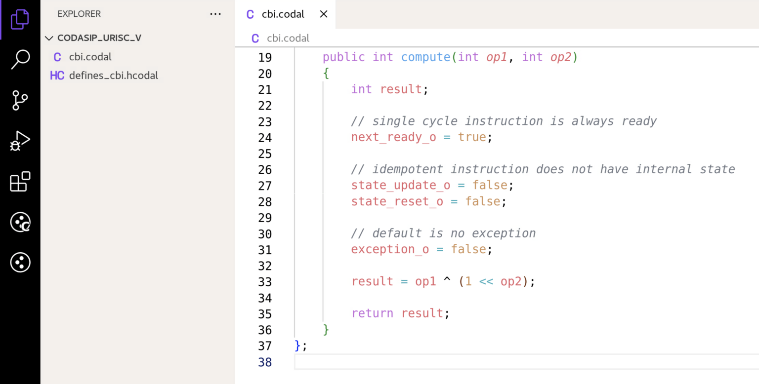 Codasip Studio RISC-V EDA tool - Codasip